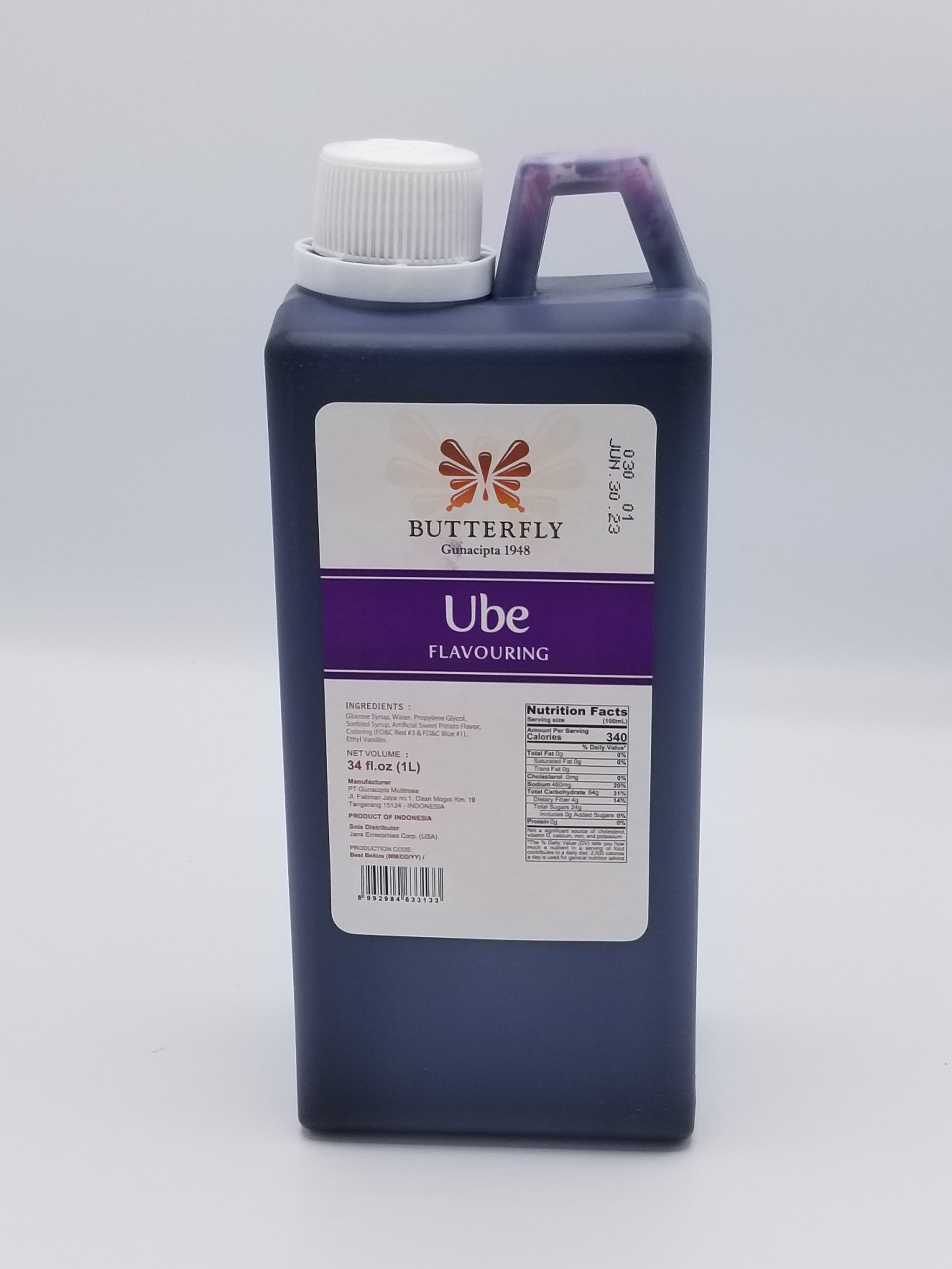 Butterfly Ube Extract Flavoring 1 liter – Filipino Market Springfield ...